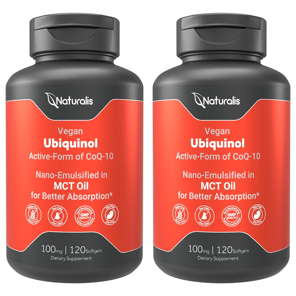 Naturalis Ubiquinol 100 mg capsules