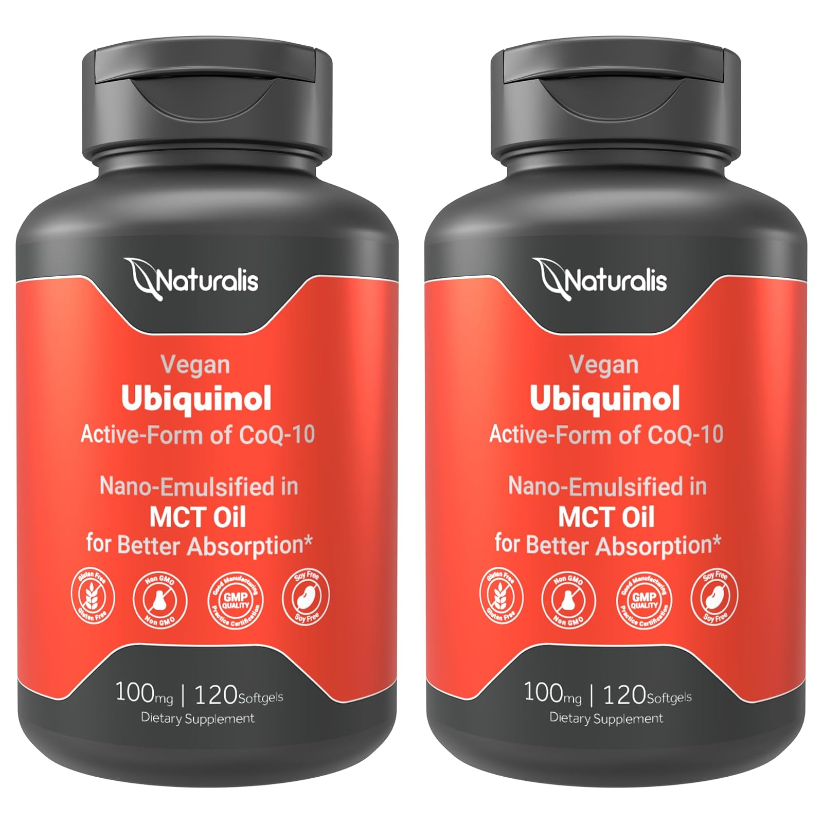 Naturalis Ubiquinol 100 mg capsules