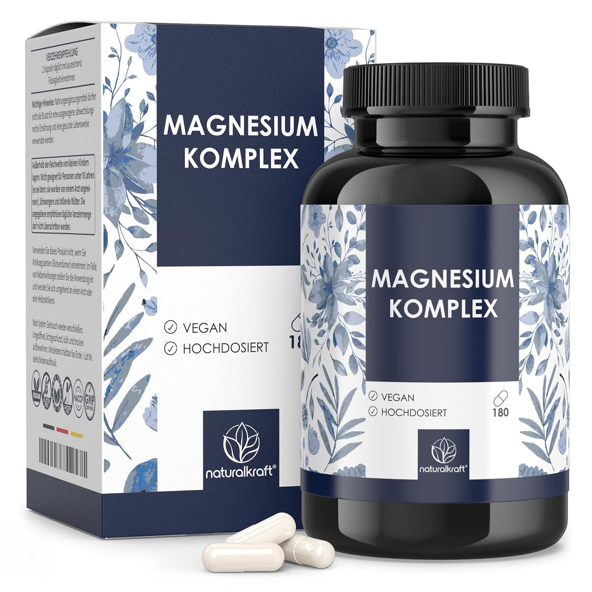 naturalkraft magnesium complex vegan capsules