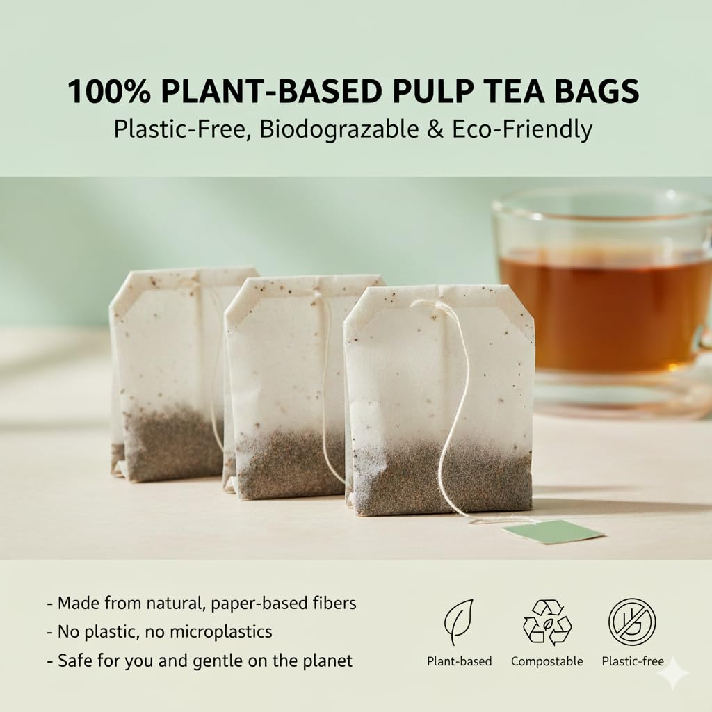naturally caffeine-free tea bags