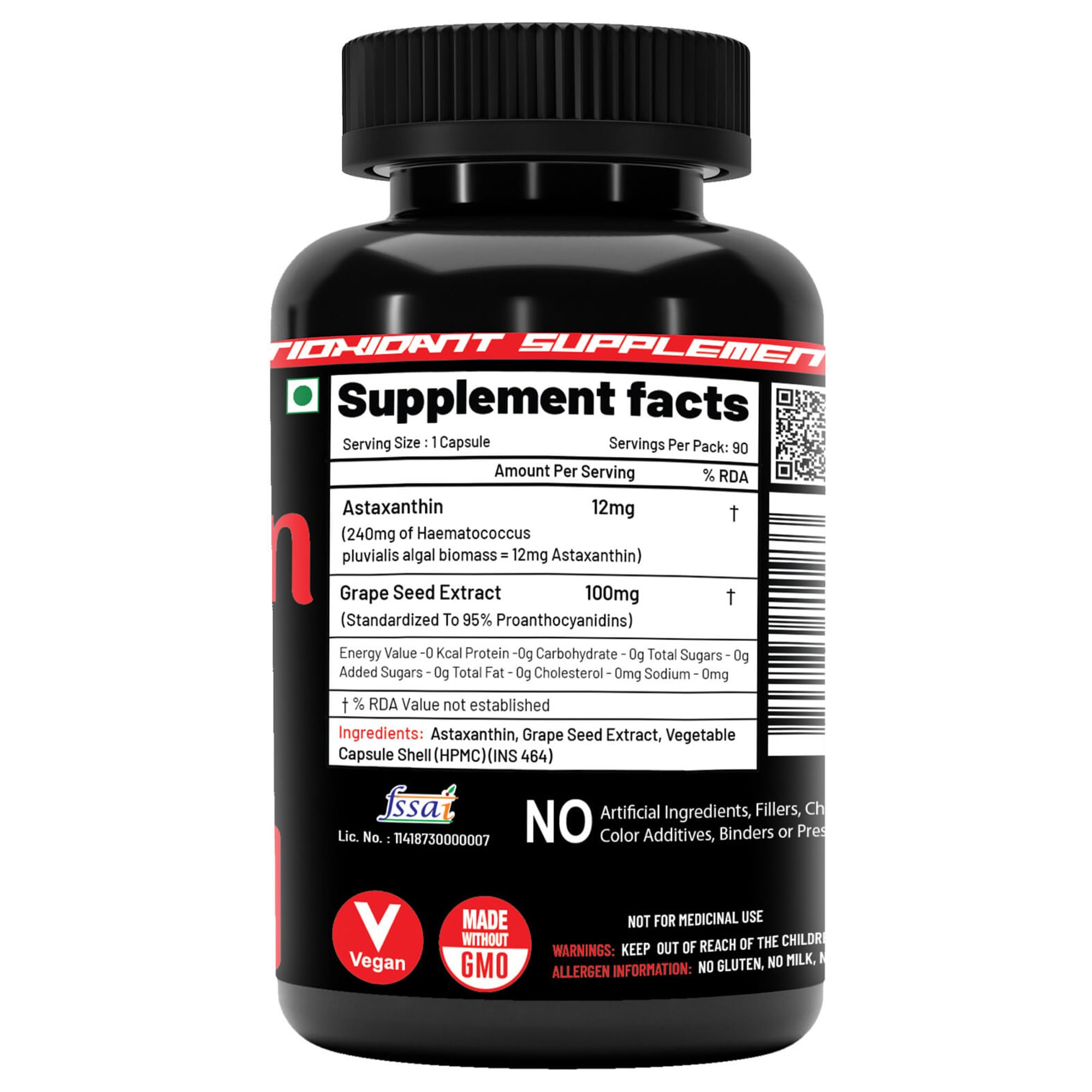 naturally sourced algae supplement