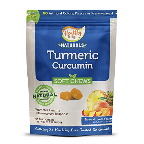 naturally sourced turmeric curcumin chews
