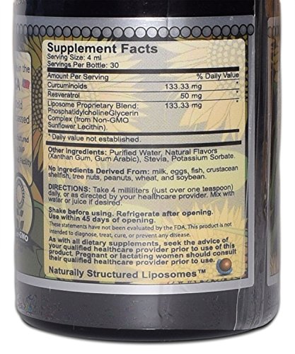 naturally structured curcumin formula