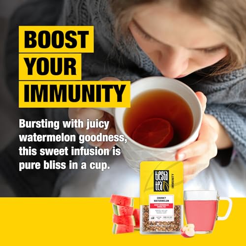 naturally sweet chunky watermelon tea