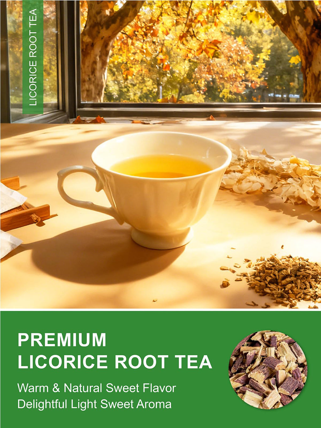 naturally sweet herbal tea bags