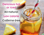 Naturally sweet honeybush tea flavour