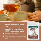 naturally sweet licorice root infusion