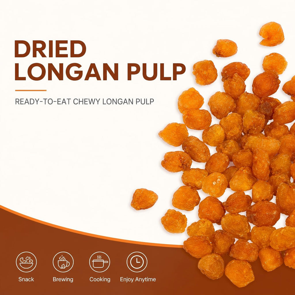 naturally sweet longan snack