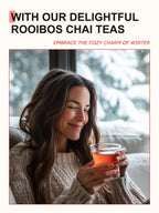 Naturally sweet rooibos chai flavor