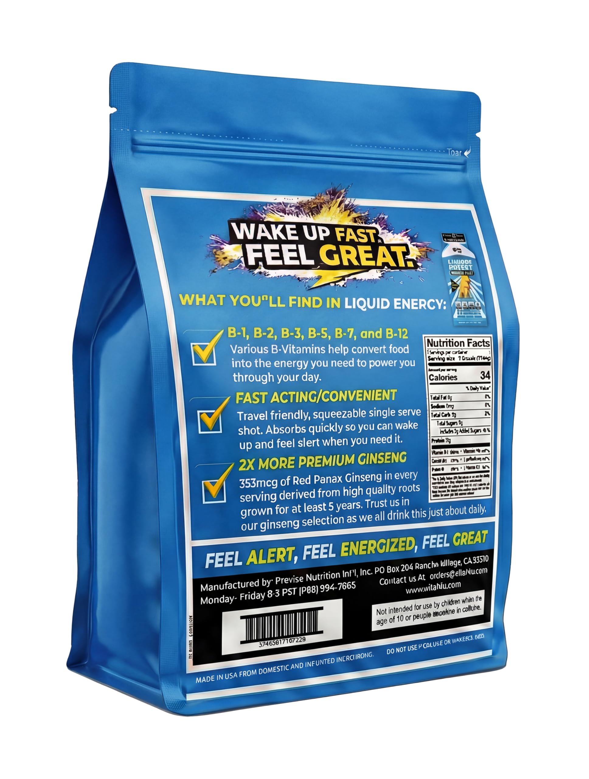 naturally sweetened energy boost