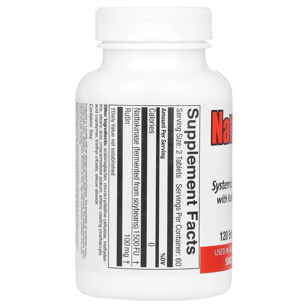 Naturally Vitamins Nattokinase 120 tablets