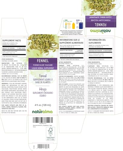 Naturalma Fennel drops for wellness