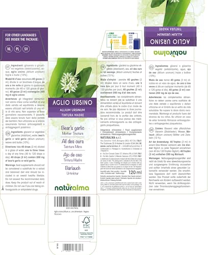 Naturalma garlic tincture for immunity