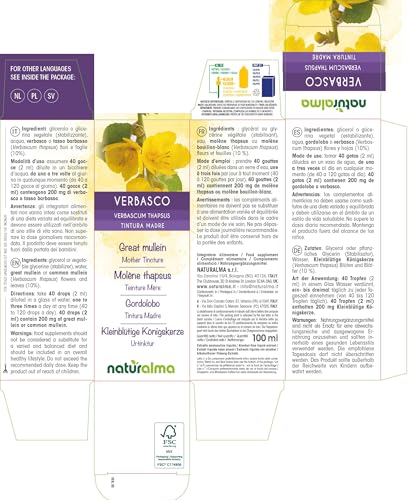 Naturalma Great Mullein herbal remedy