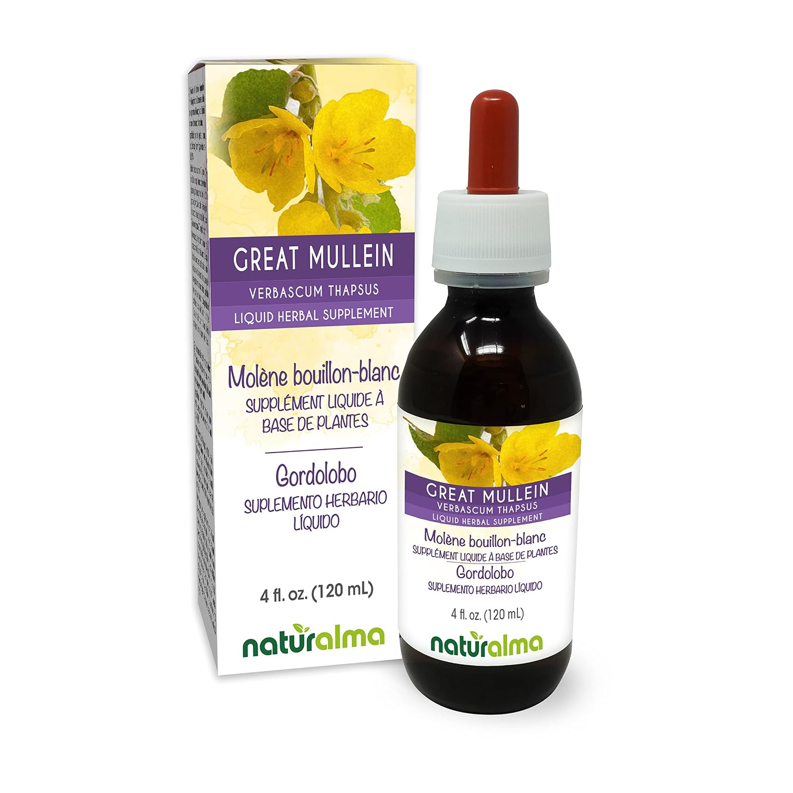 Naturalma Mullein Flower tincture benefits