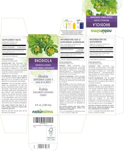 Naturalma Rhodiola Rosea health support