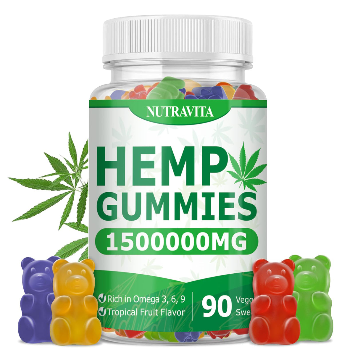 Naturals Fruit Hemp multivitamins for women
