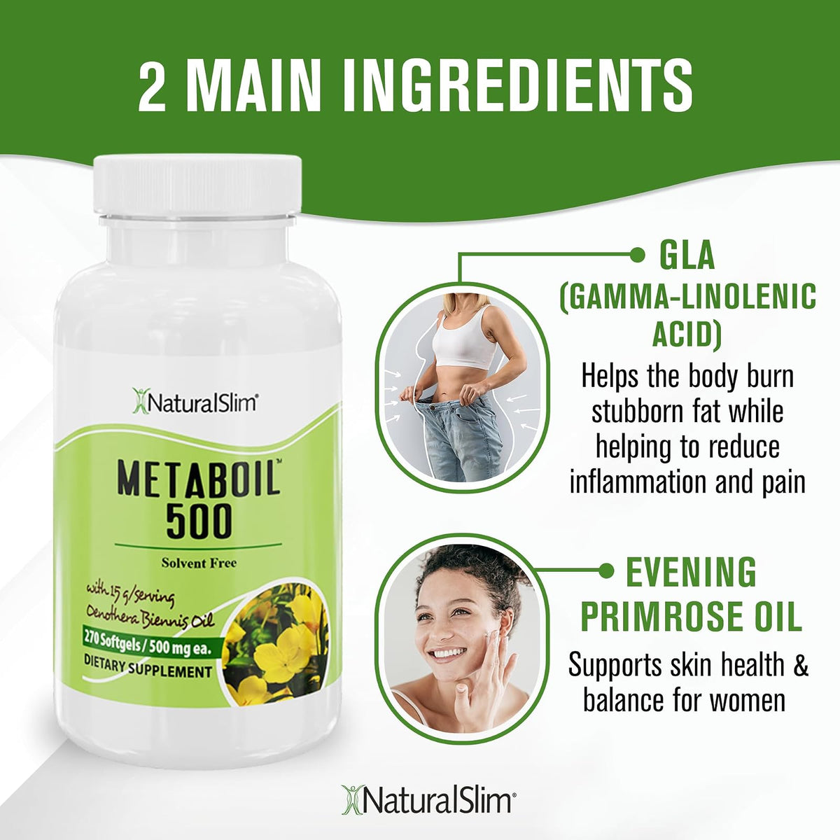 NaturalSlim evening primrose oil for skin
