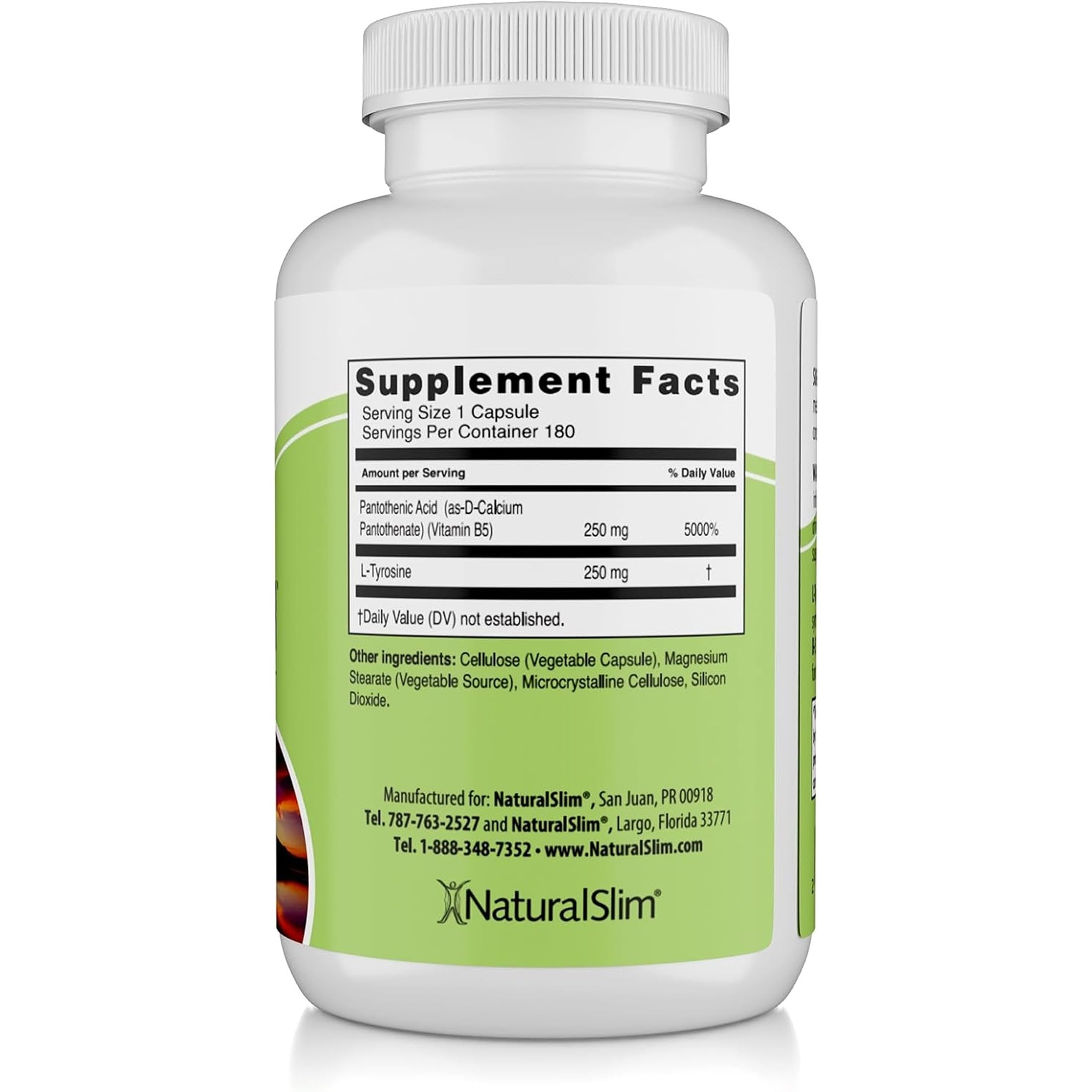 NaturalSlim for enhanced focus