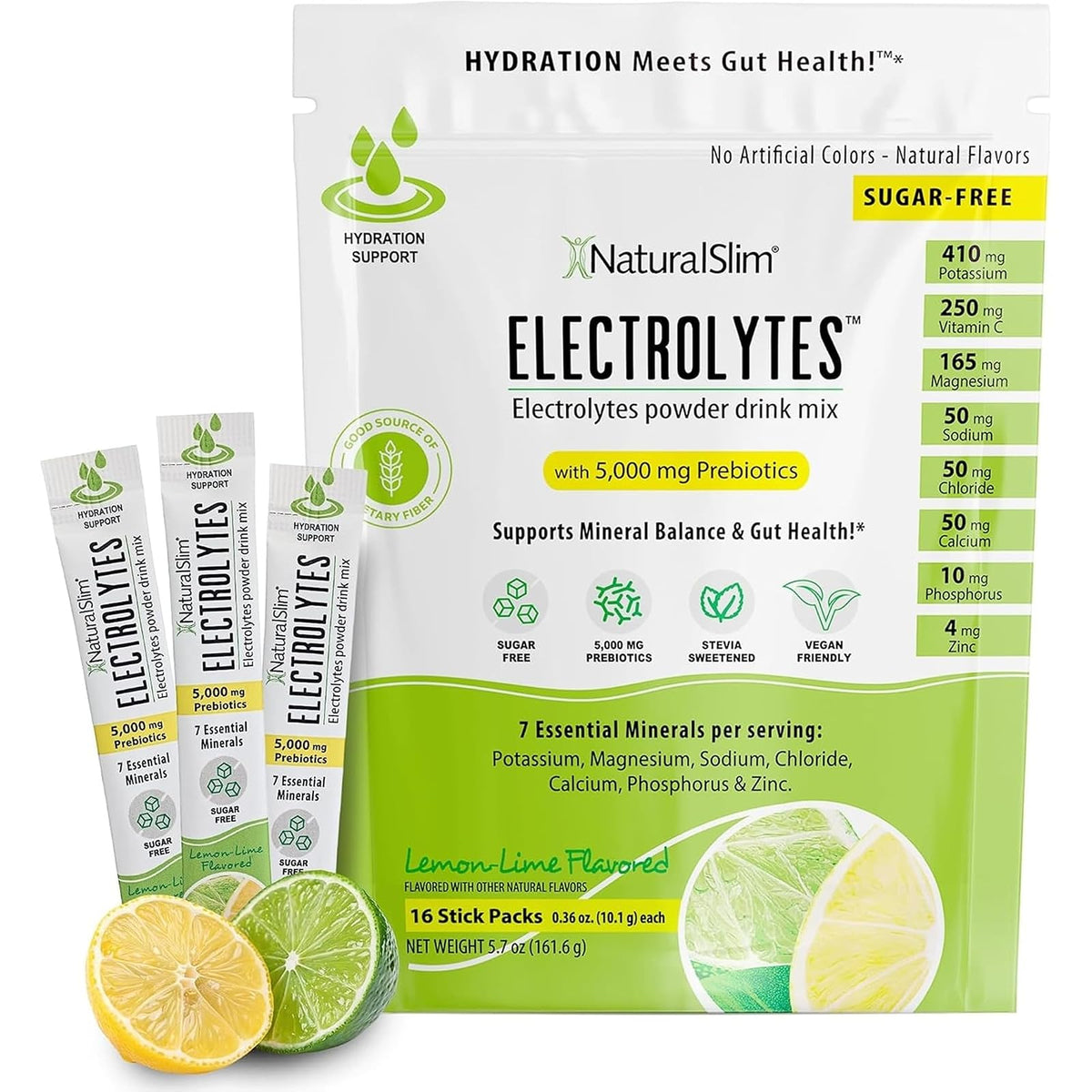 NaturalSlim hydration drink mix sticks