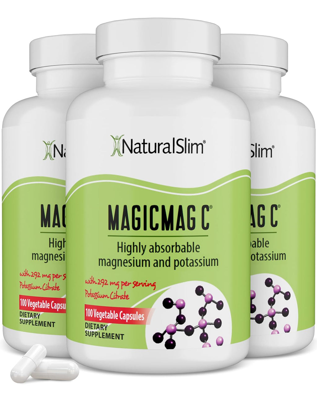 NaturalSlim magnesium citrate capsules