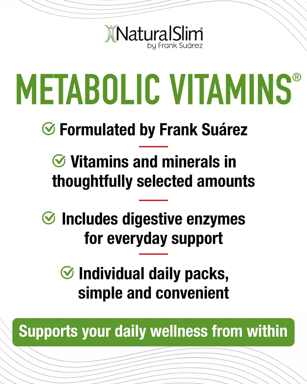 NaturalSlim multivitamins for optimal health