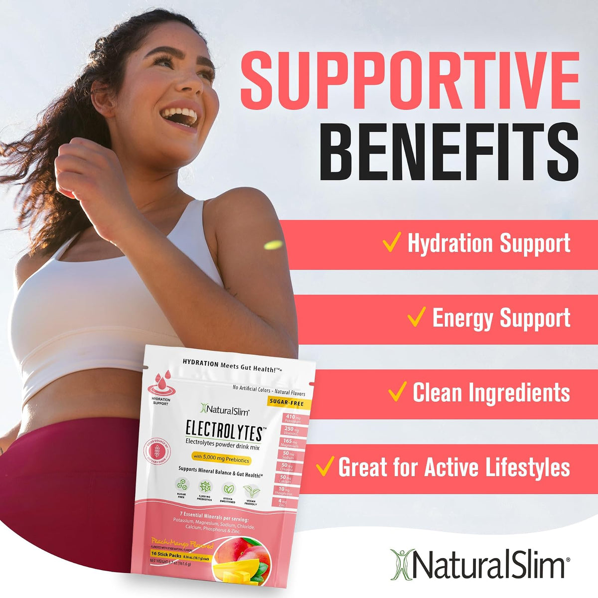 NaturalSlim peach mango flavour