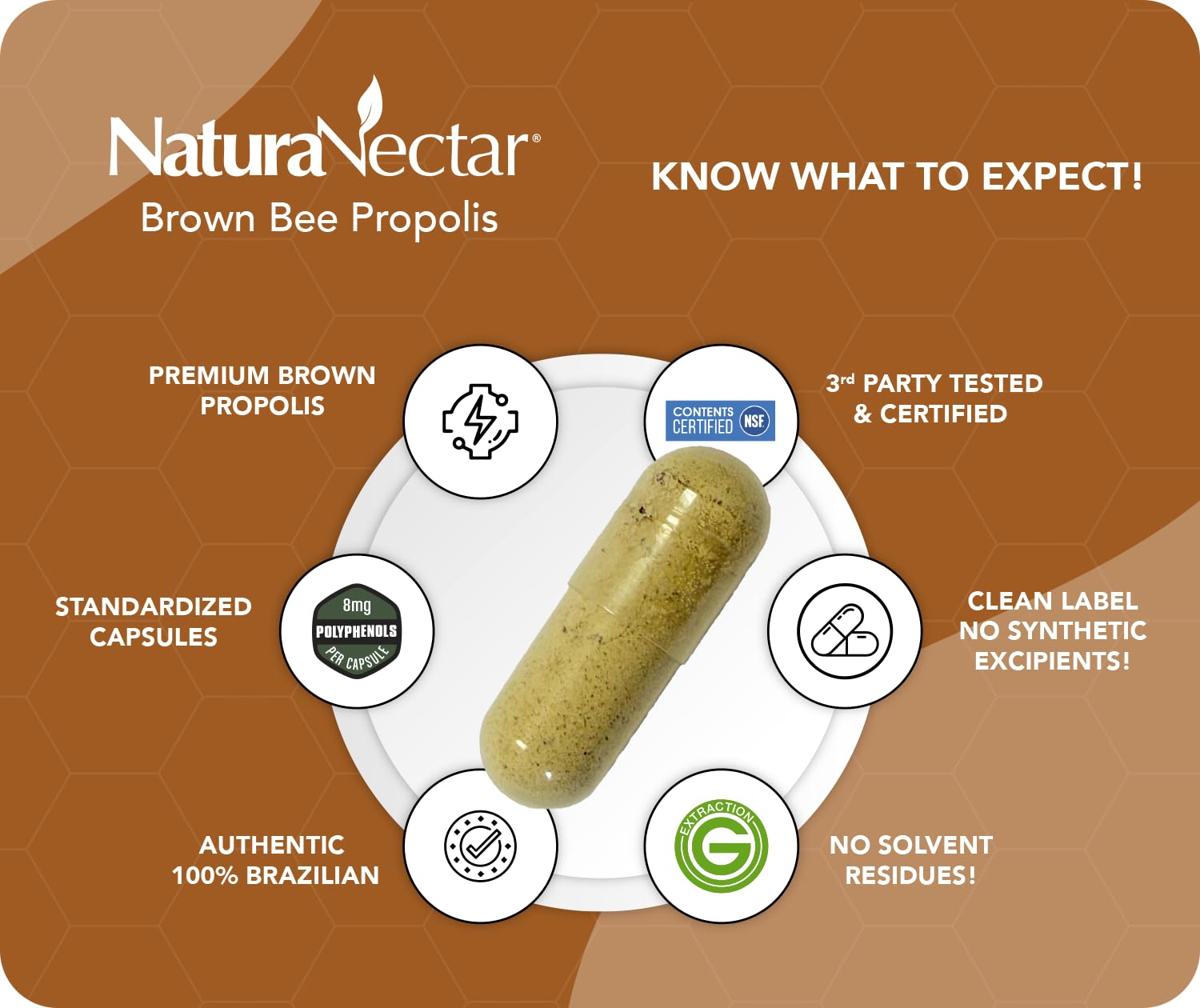 NaturaNectar capsules for immune support