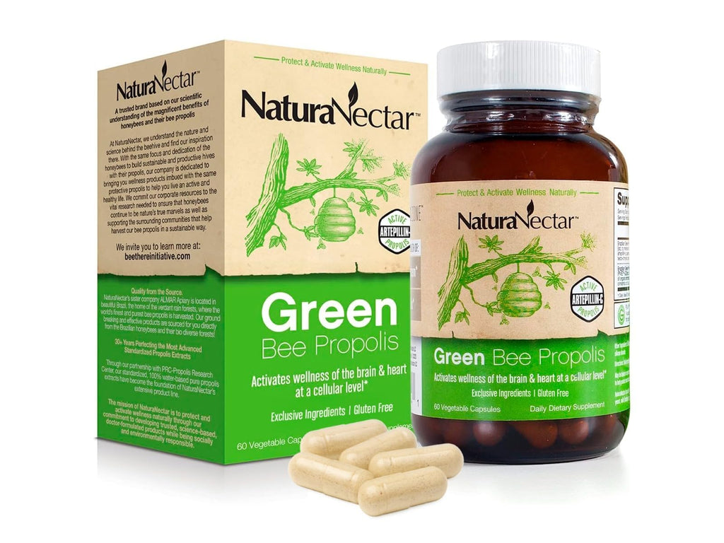 NaturaNectar Green Bee Propolis capsules