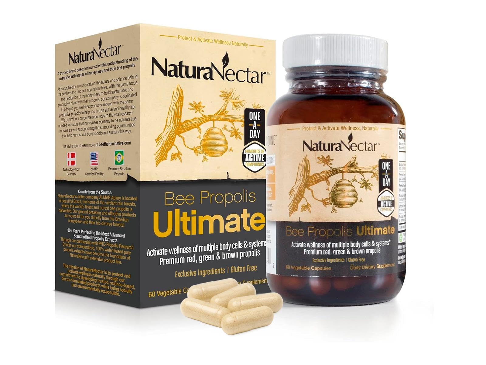NaturaNectar multivitamins for overall health