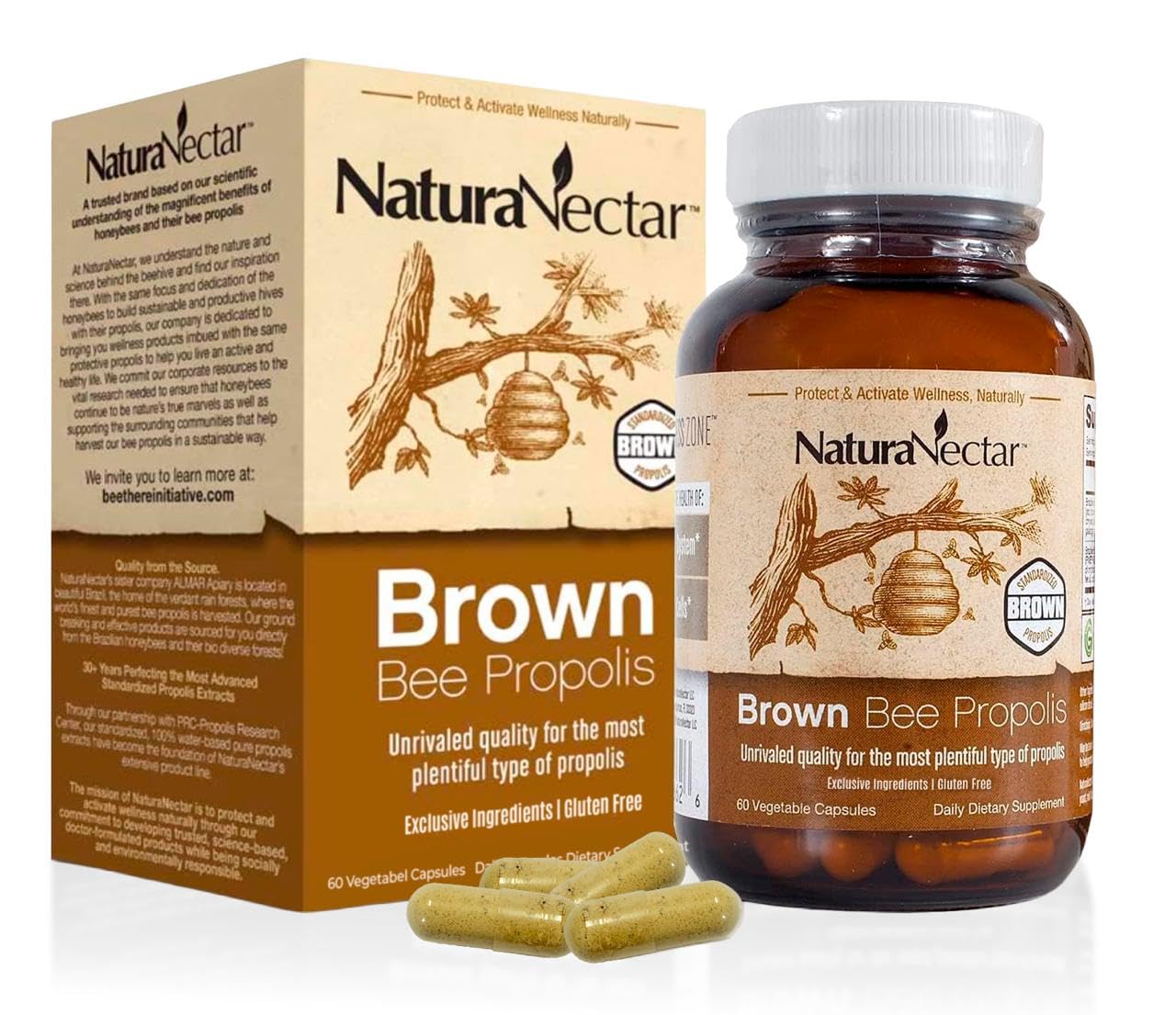 NaturaNectar multivitamins for overall health