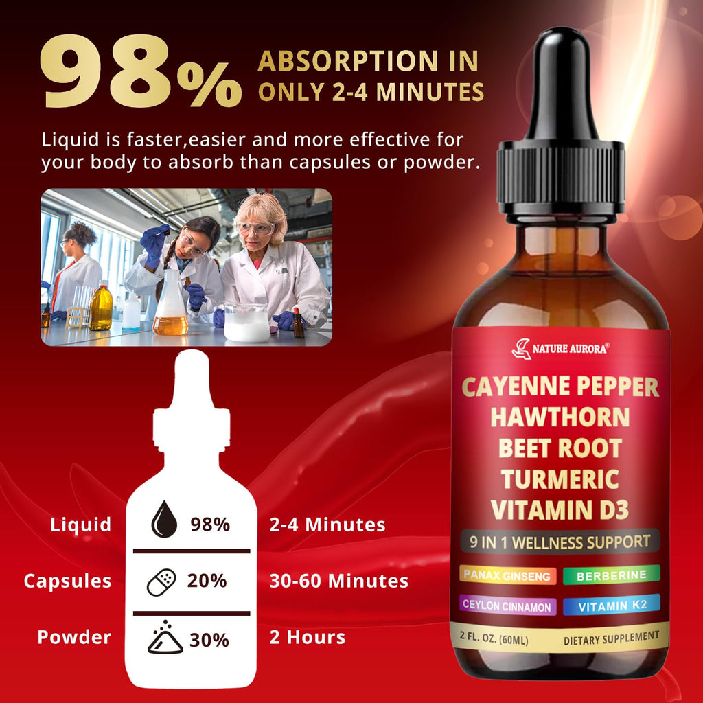 Nature Aurora herbal cayenne tincture