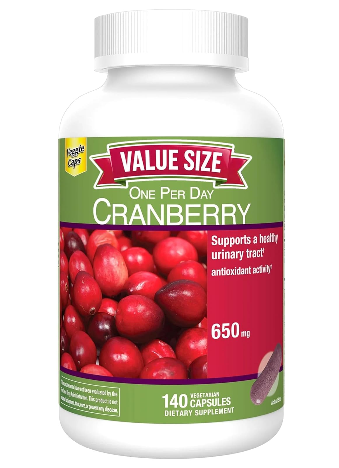 Nature Cranberry 650 mg capsules