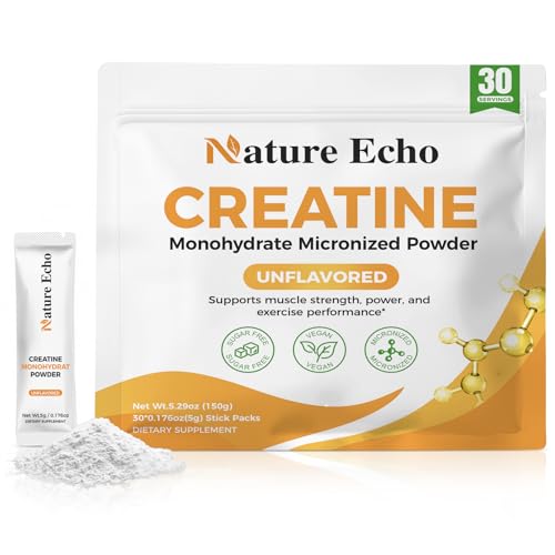 Nature Echo creatine monohydrate packs