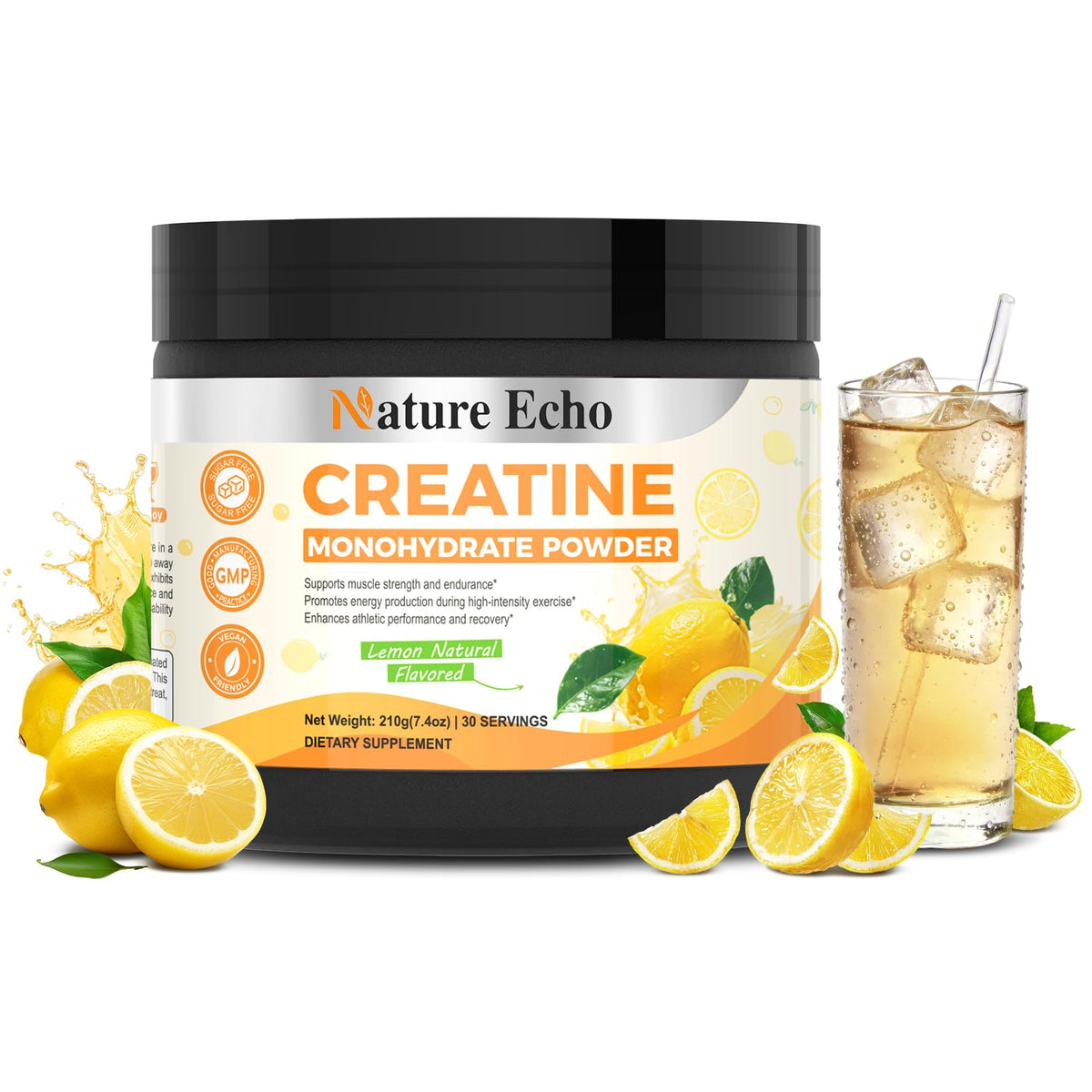 Nature Echo creatine monohydrate powder