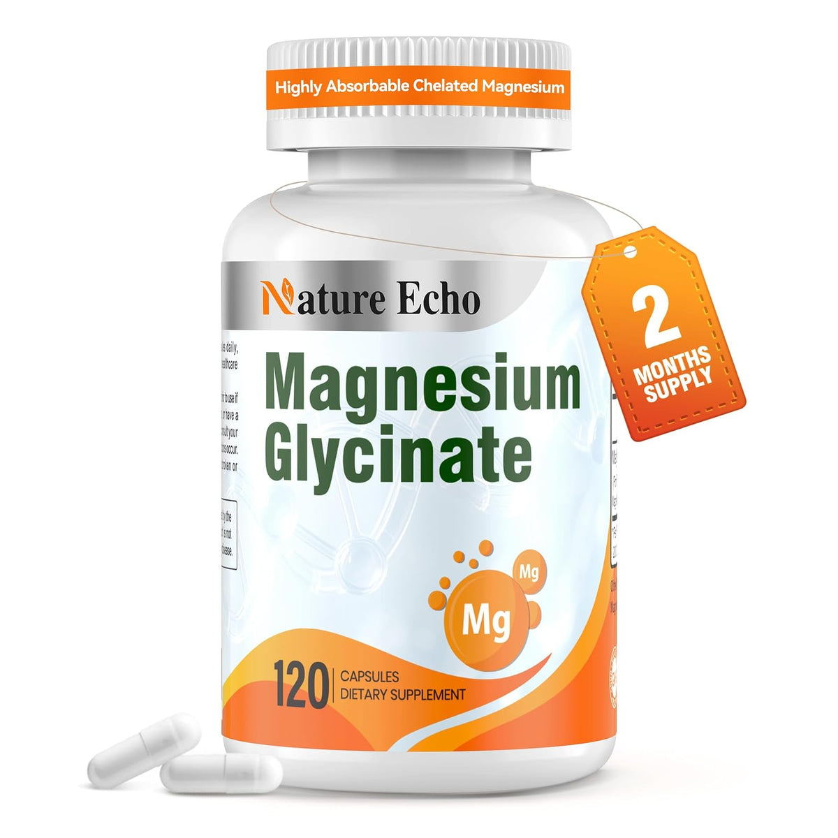 Nature Echo magnesium glycinate capsules