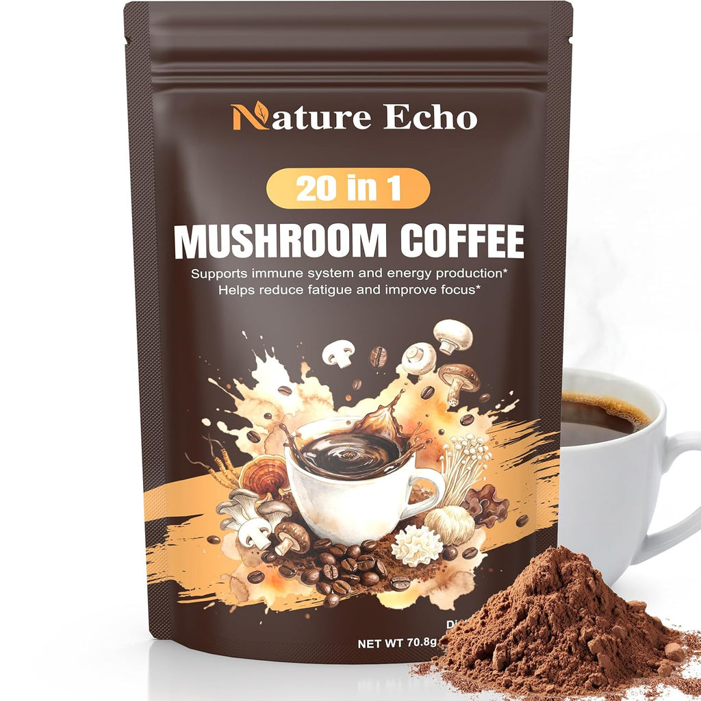 Nature Echo mushroom coffee blend