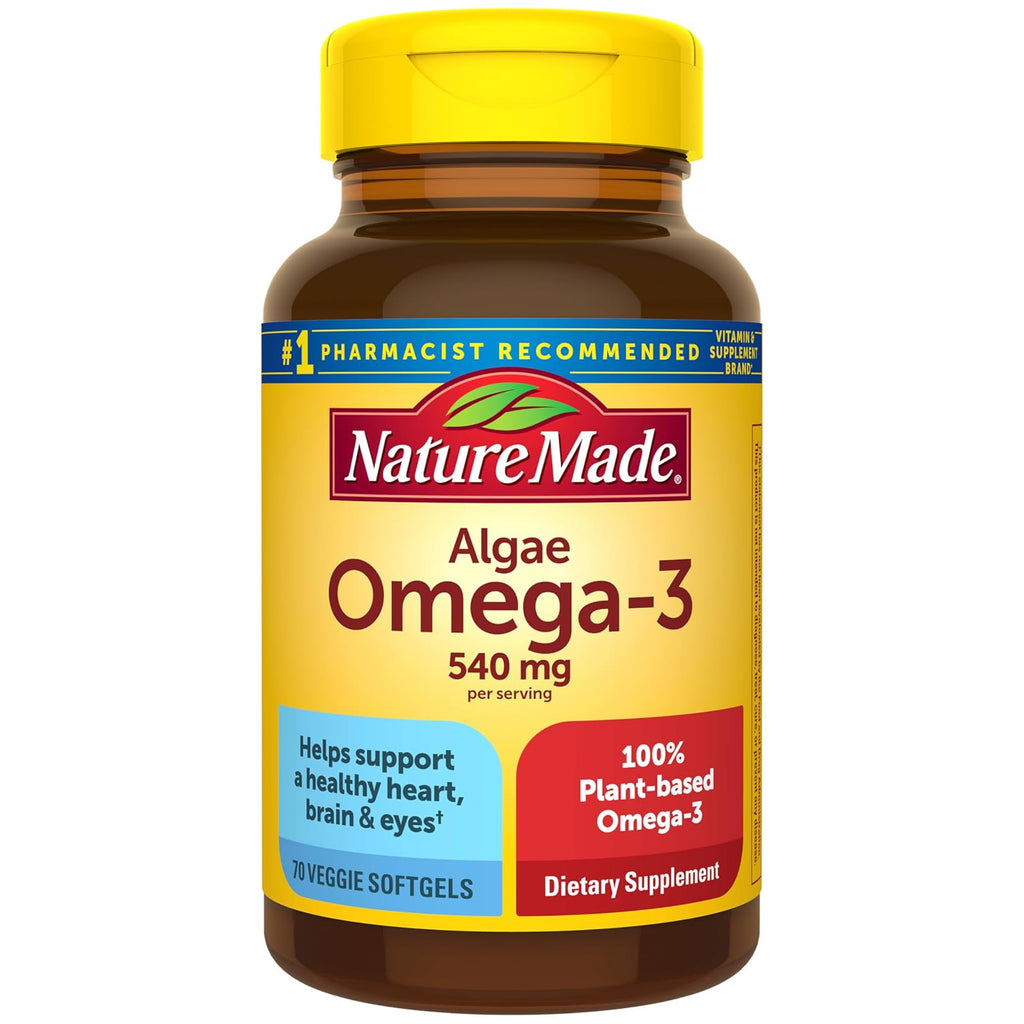 Nature Made algae oil omega 3 supplement