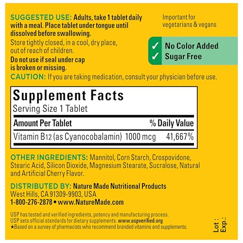 Nature Made B12 for immune health