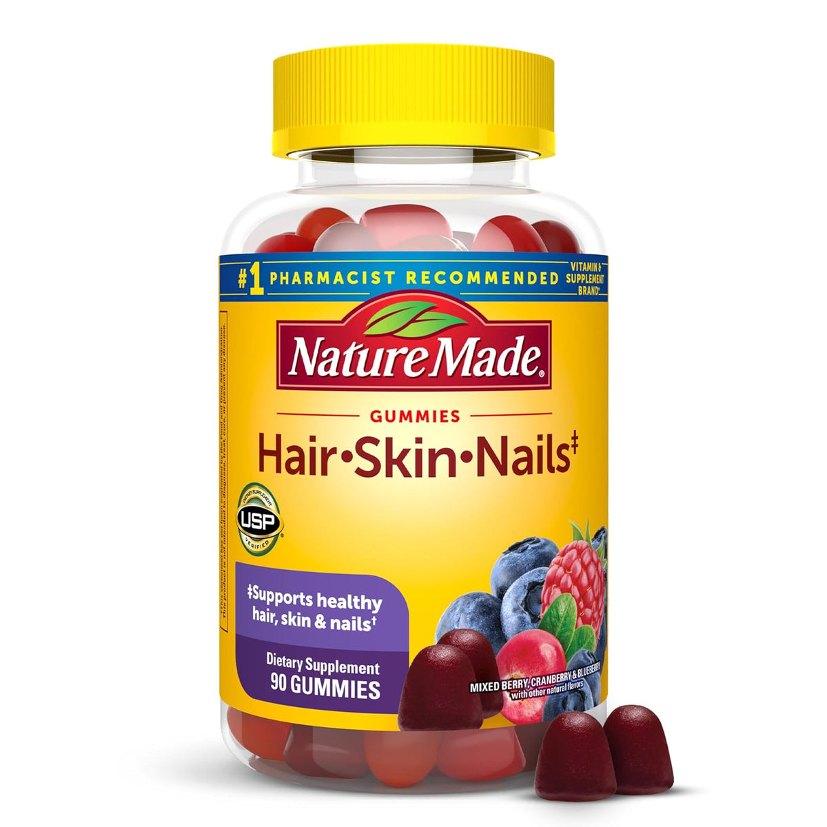 Nature Made biotin gummies for hair