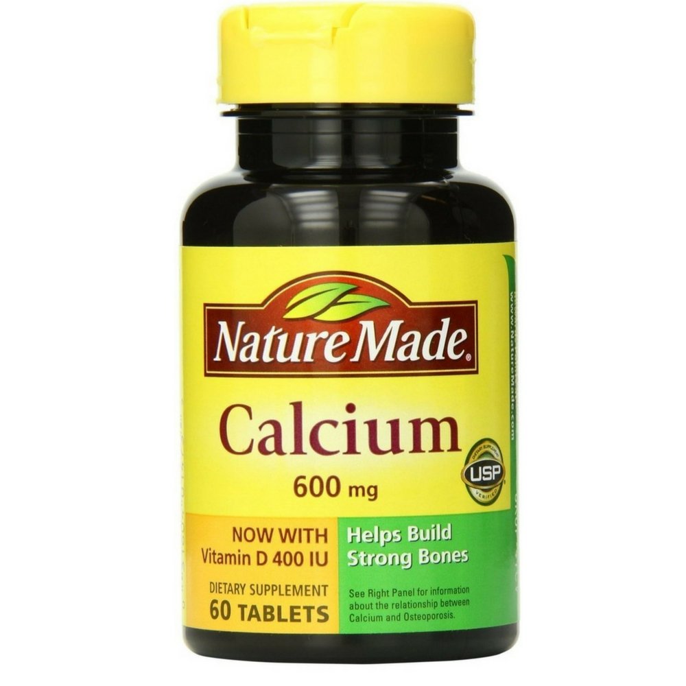Nature Made calcium supplement for strong bones