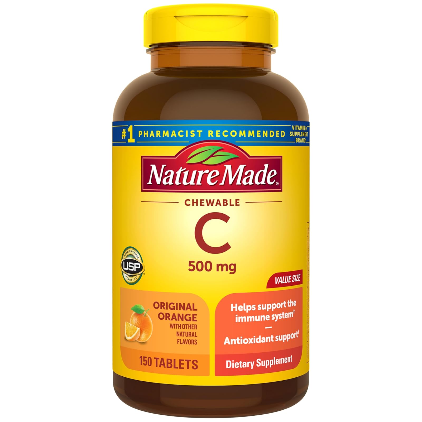 Nature Made chewable vitamin C tablets
