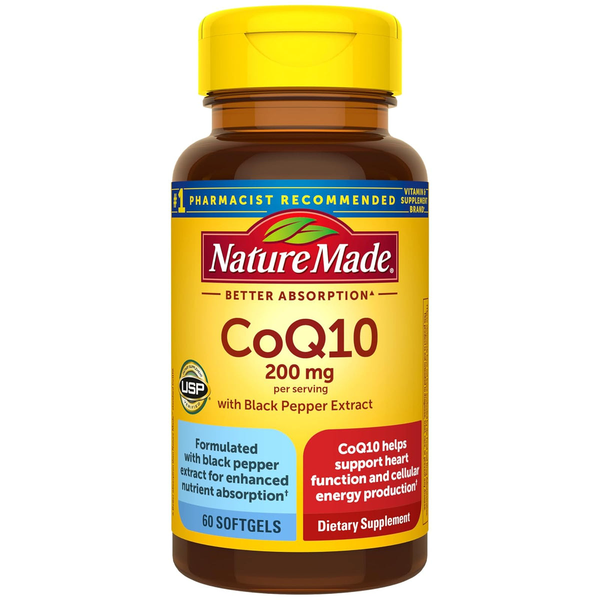 Nature Made CoQ10 200 mg softgels