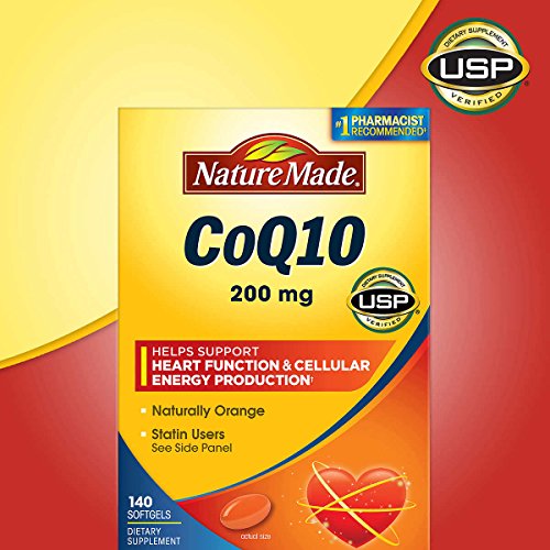 Nature Made CoQ10 softgels for heart health