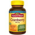 Nature Made cranberry capsules for health
