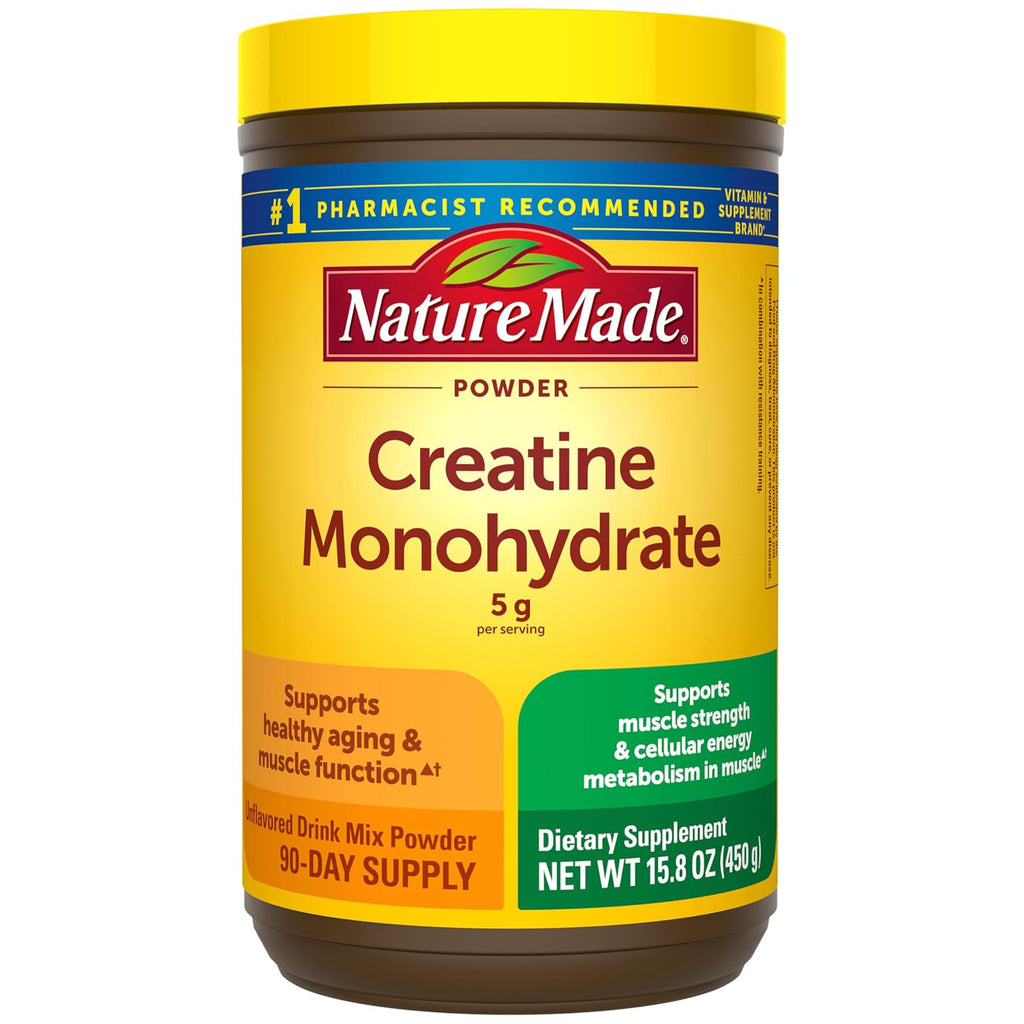 Nature Made creatine monohydrate powder