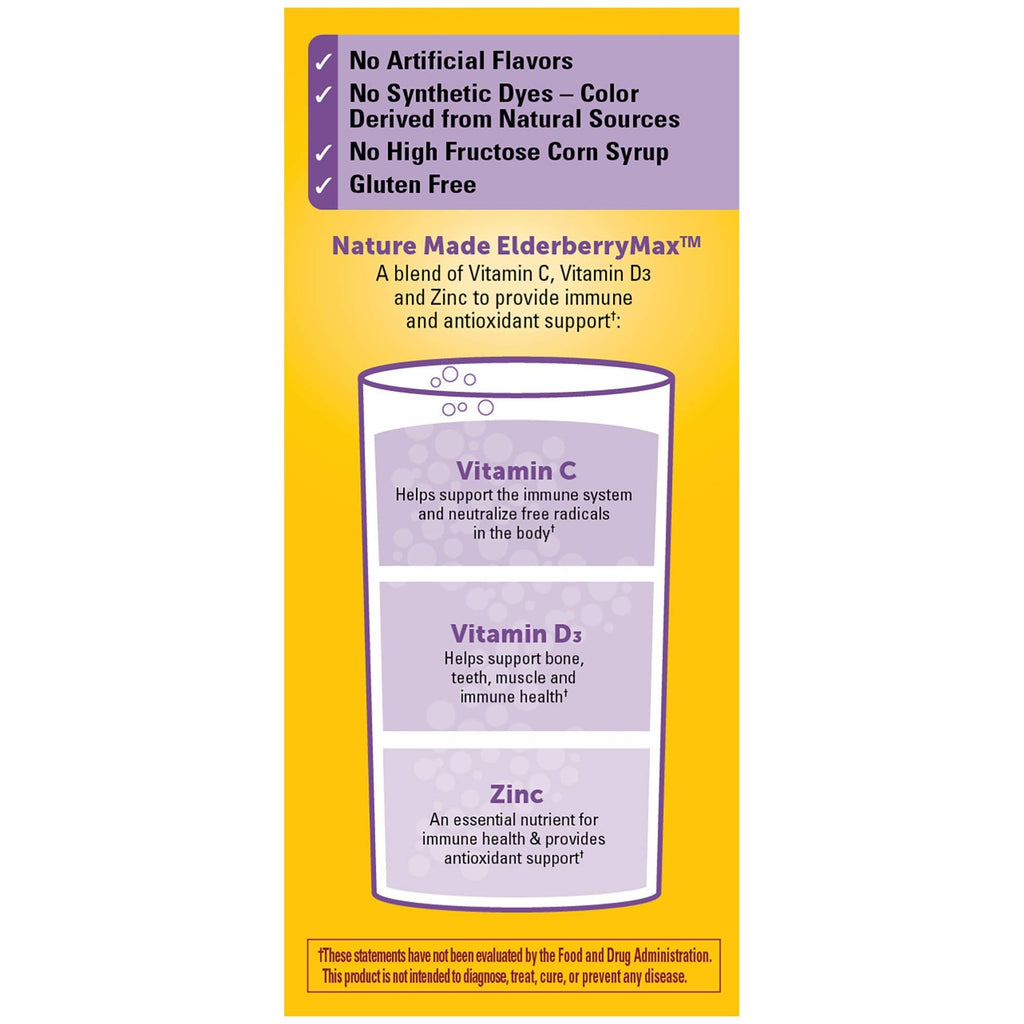 Nature Made elderberry immune booster
