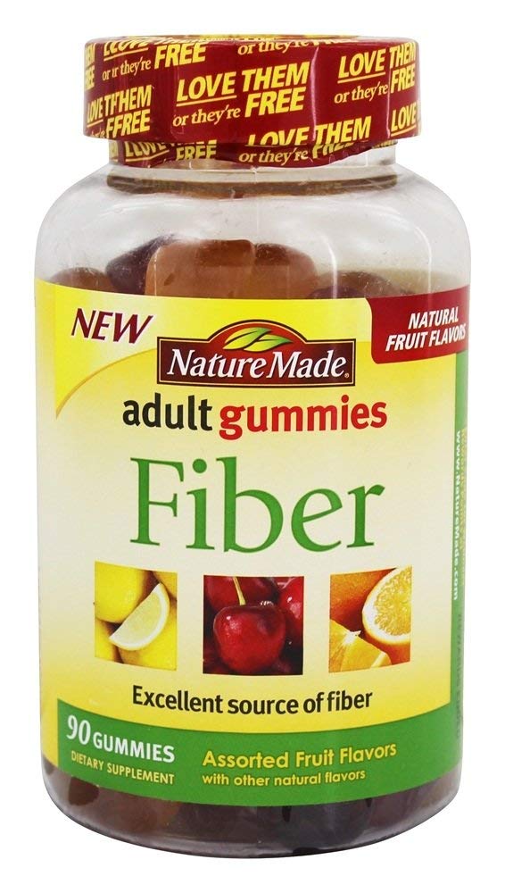 Nature Made fiber gummies for digestion