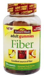Nature Made fiber gummies for digestion