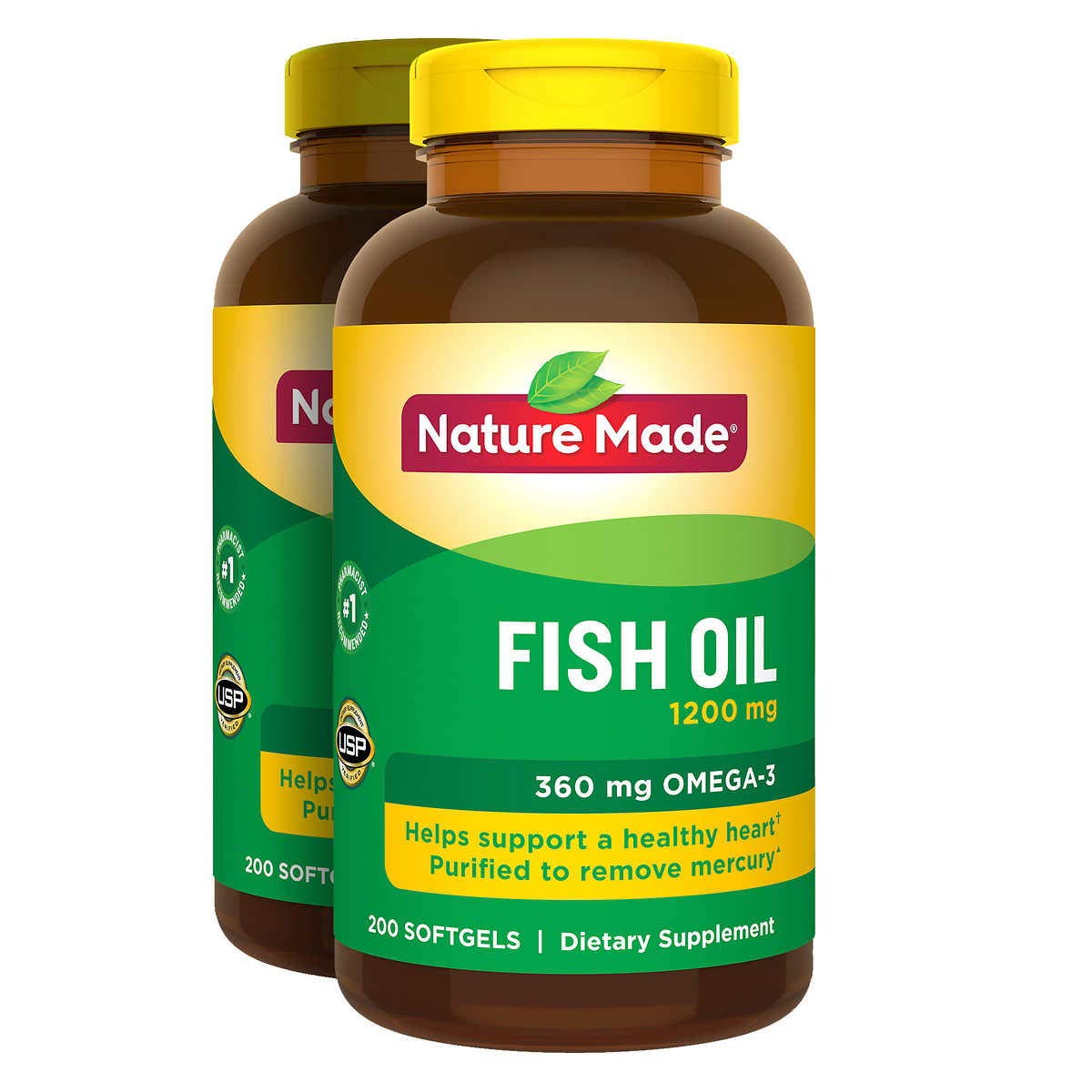 Nature Made fish oil 1200 mg benefits